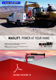 Maxilift Boom Cranes | Vehicle Mounted Cranes | Cranetech