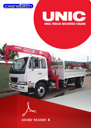 Unic Truck Mounted Cranes For Sale in Australia | Cranetech